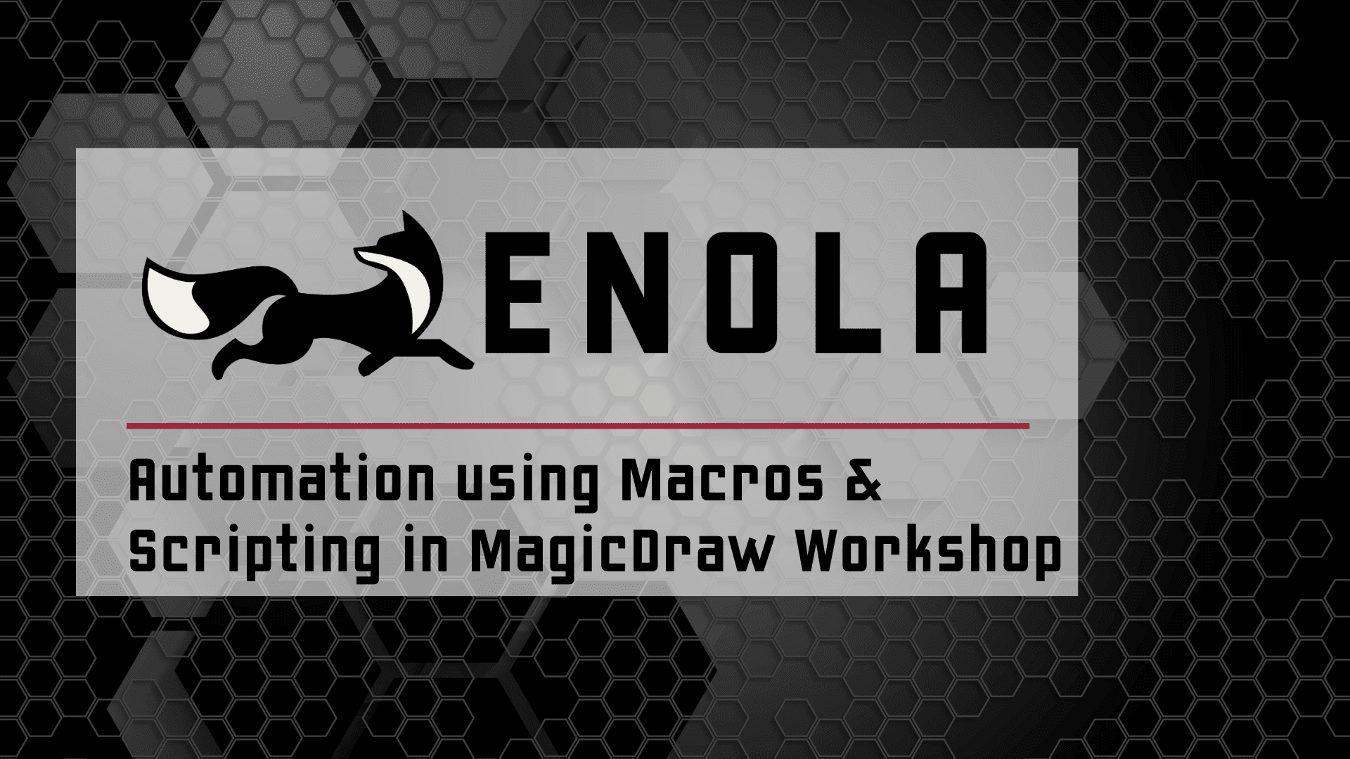 Automation using Macros and Scripting in MagicDraw Workshop
