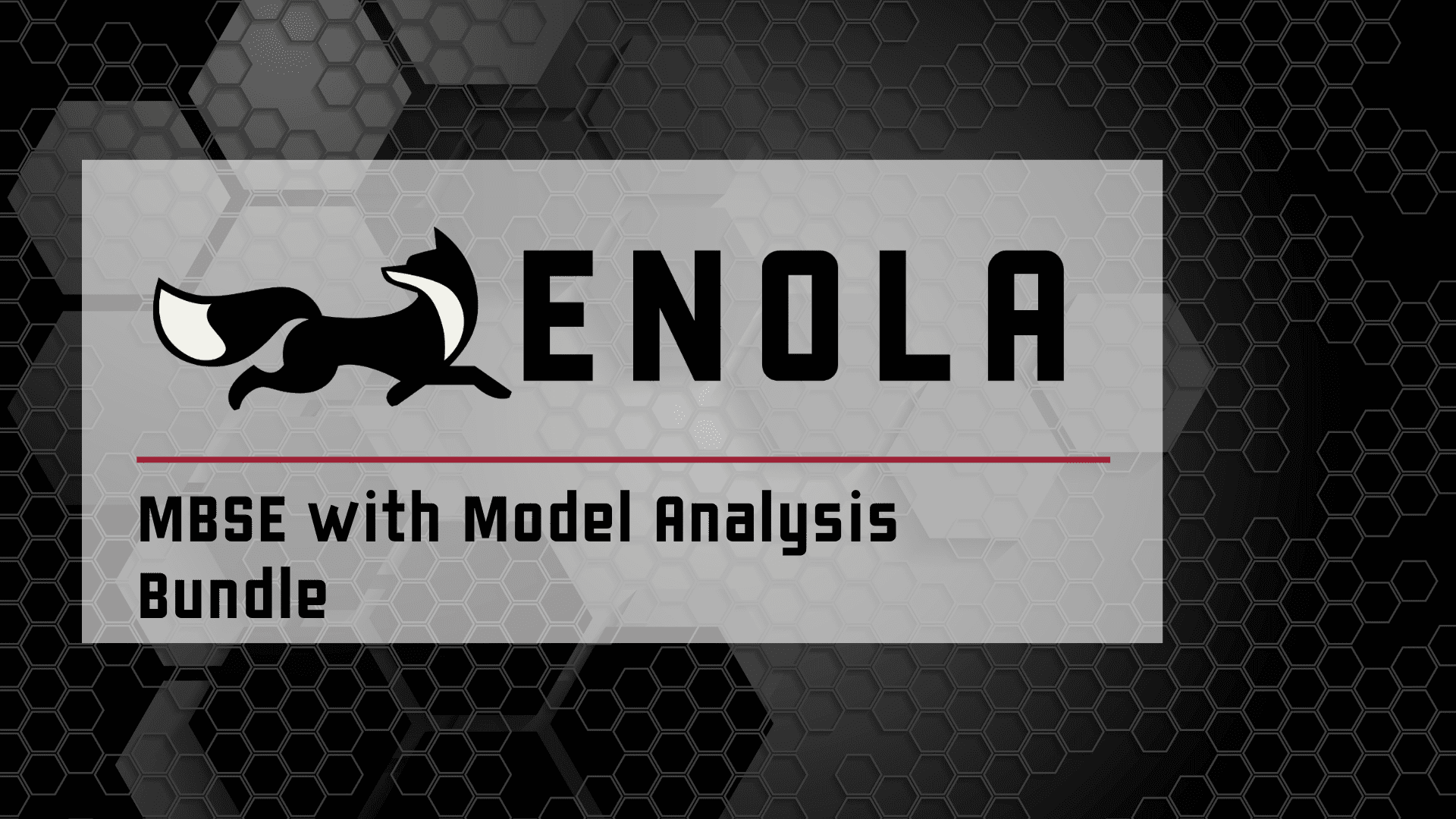 MBSE with Model Analysis - Enola Technologies